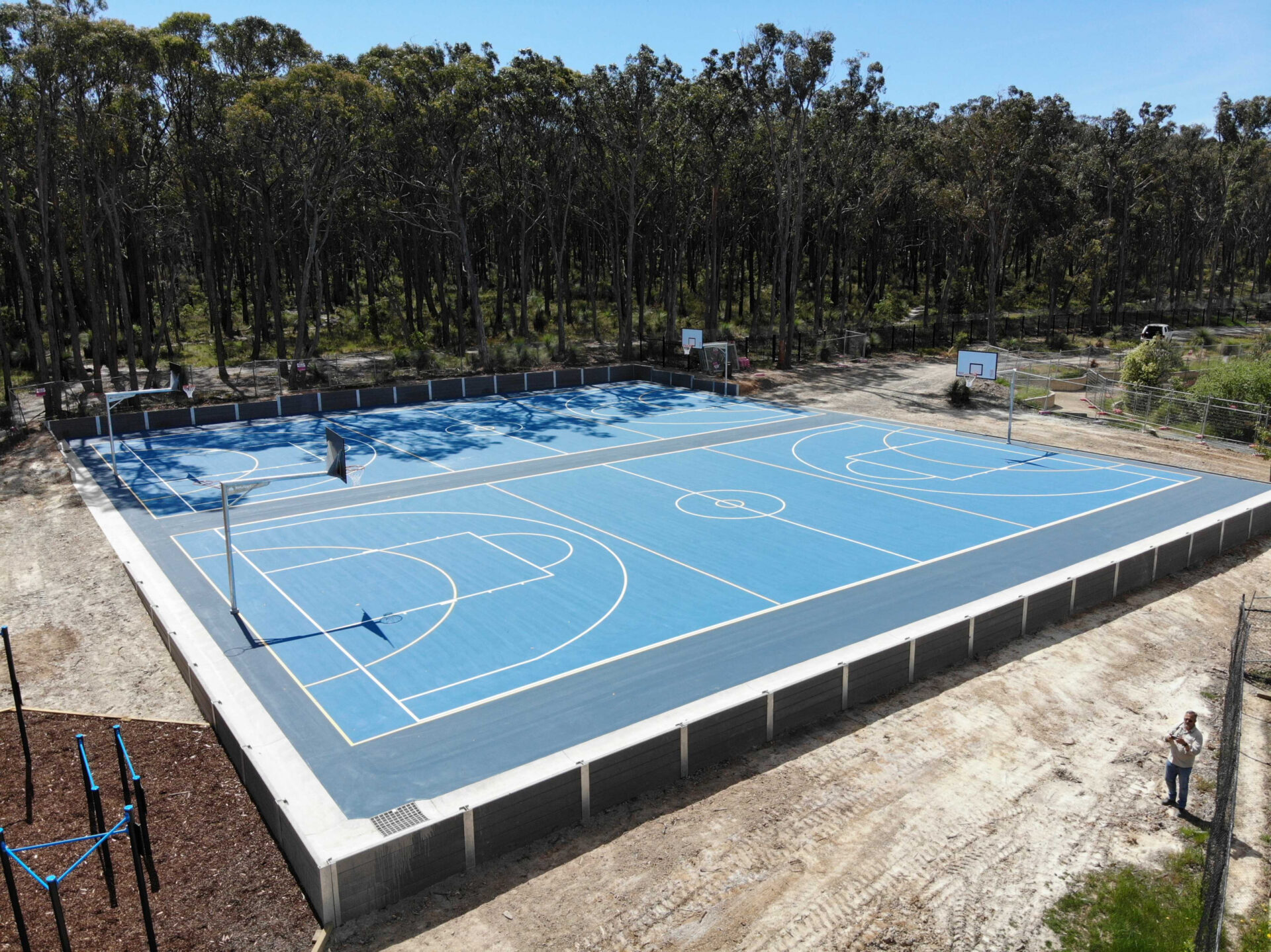 Mount Clear College Multipurpose Courts – iDwala